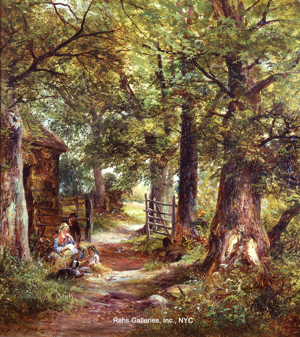 Wooded Landscape - David Payne - Rehs Galleries