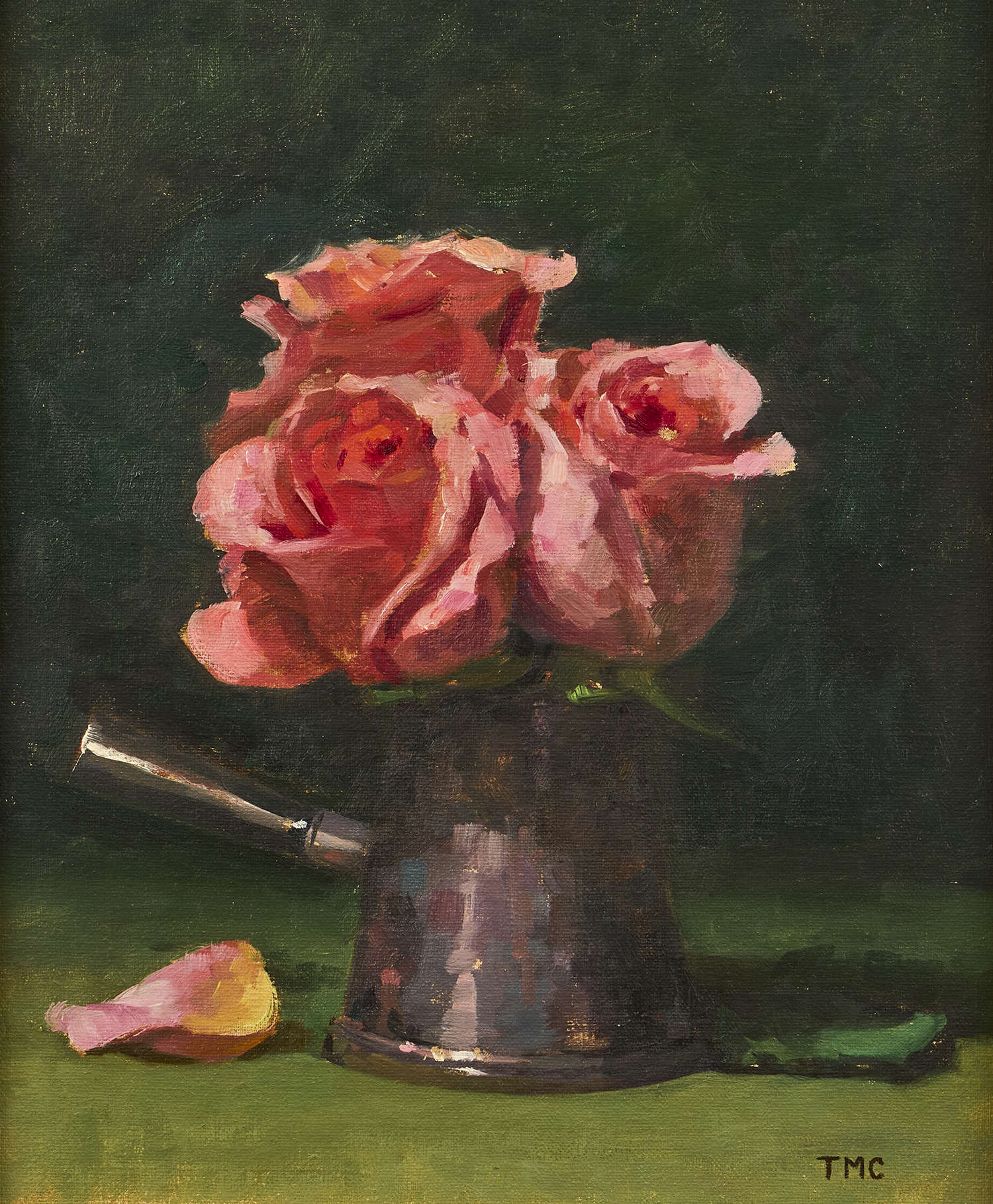 Roses in a Vessel - Todd M. Casey - Rehs Contemporary