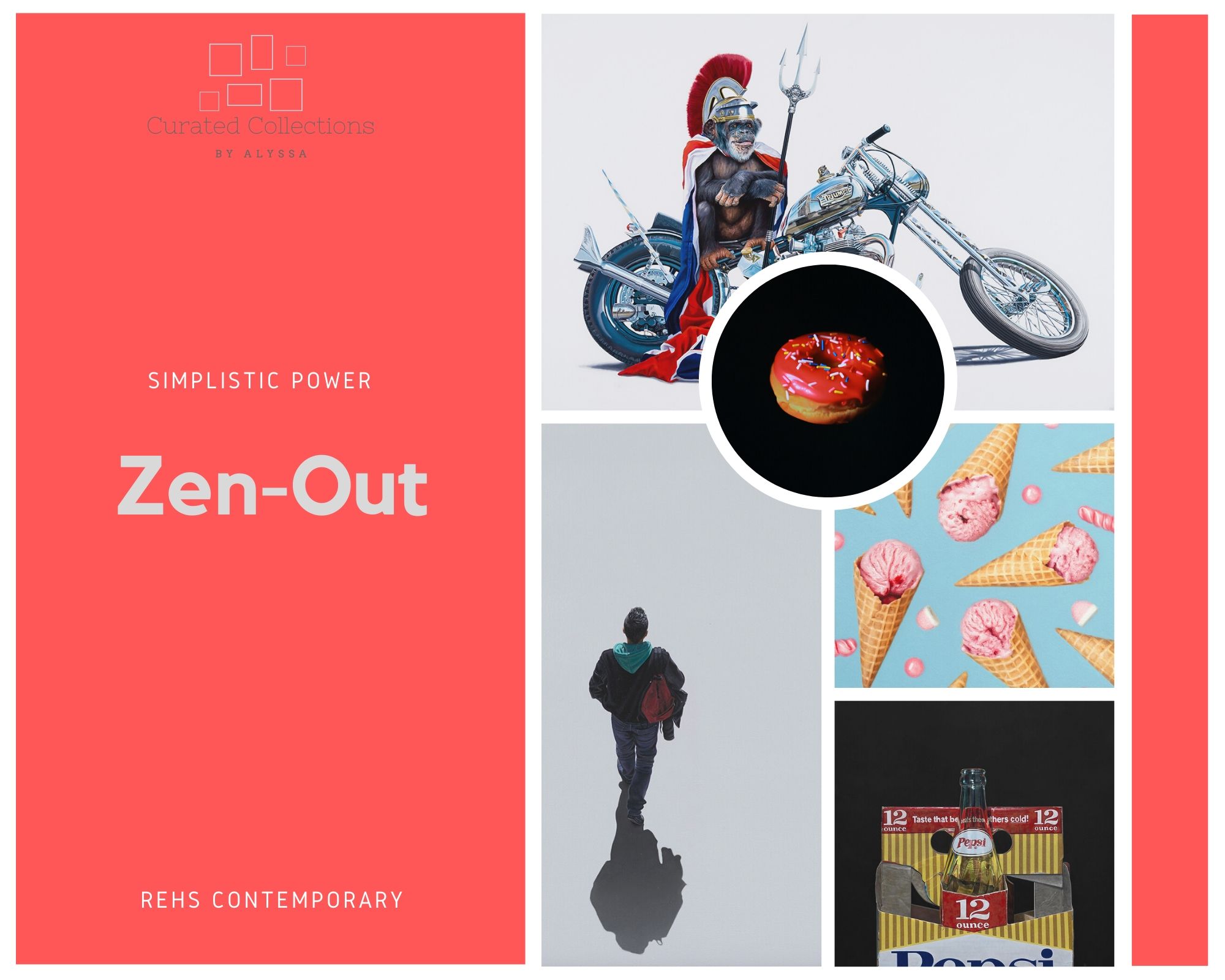 Curated Connections: Zen-Out - Rehs Galleries