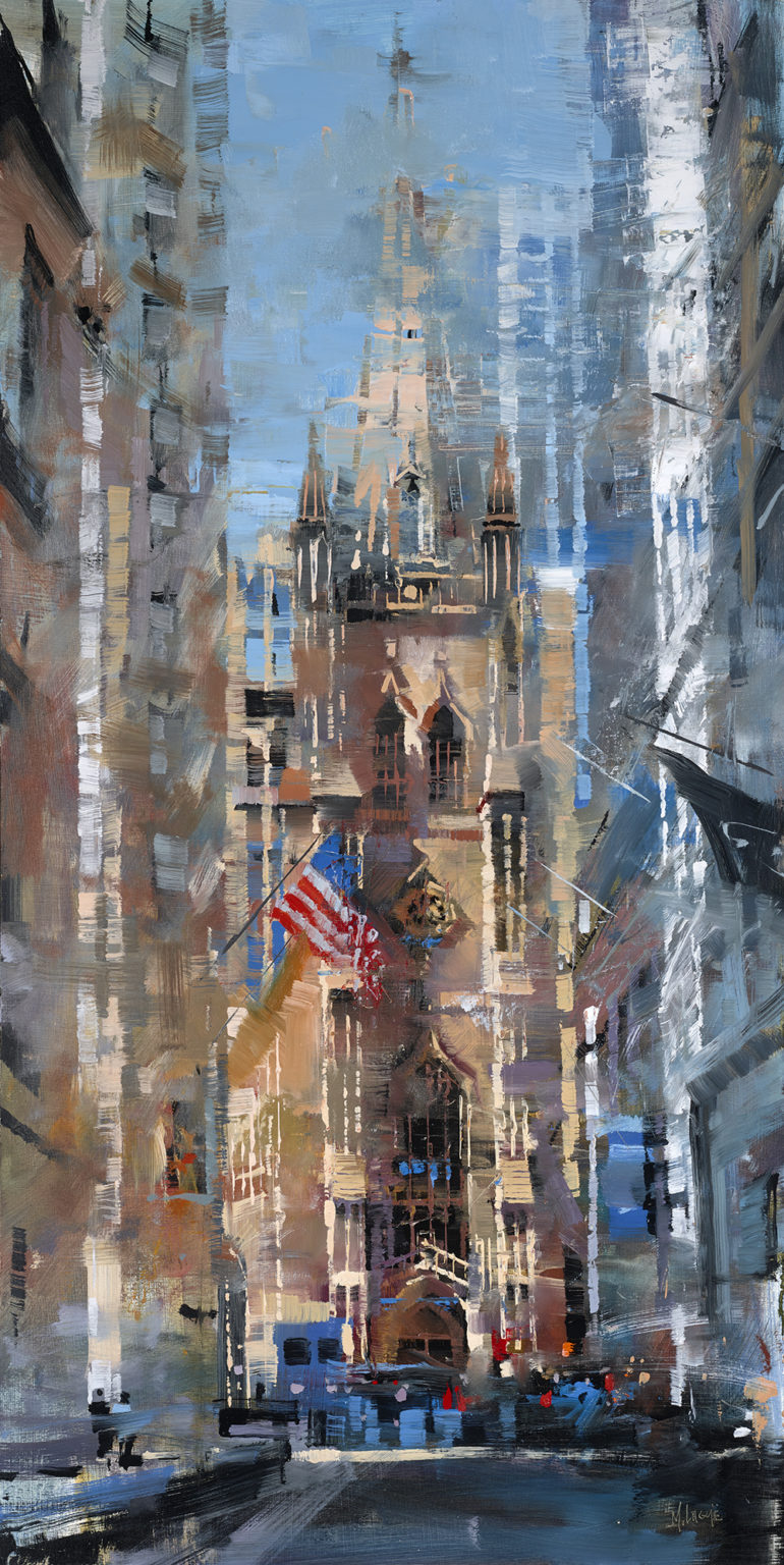 Architecture In Art - Mark Lague's Trinity Church Light