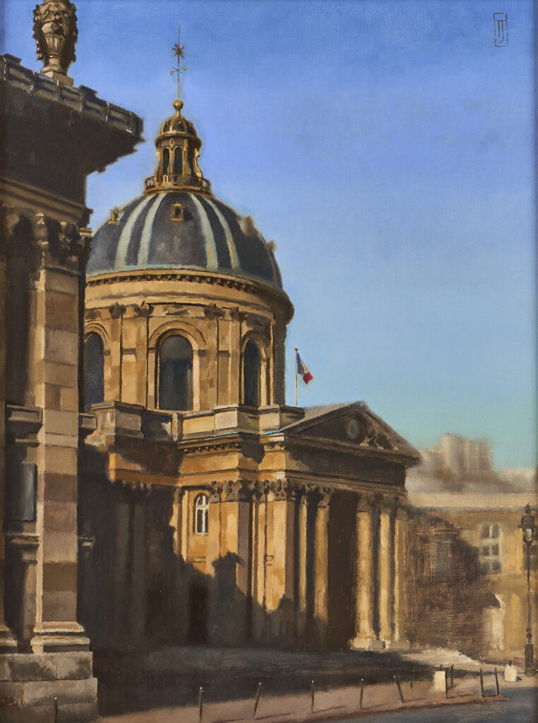 Featured Artwork: Timothy Jahn's Allure of Parisian Architecture - Rehs ...